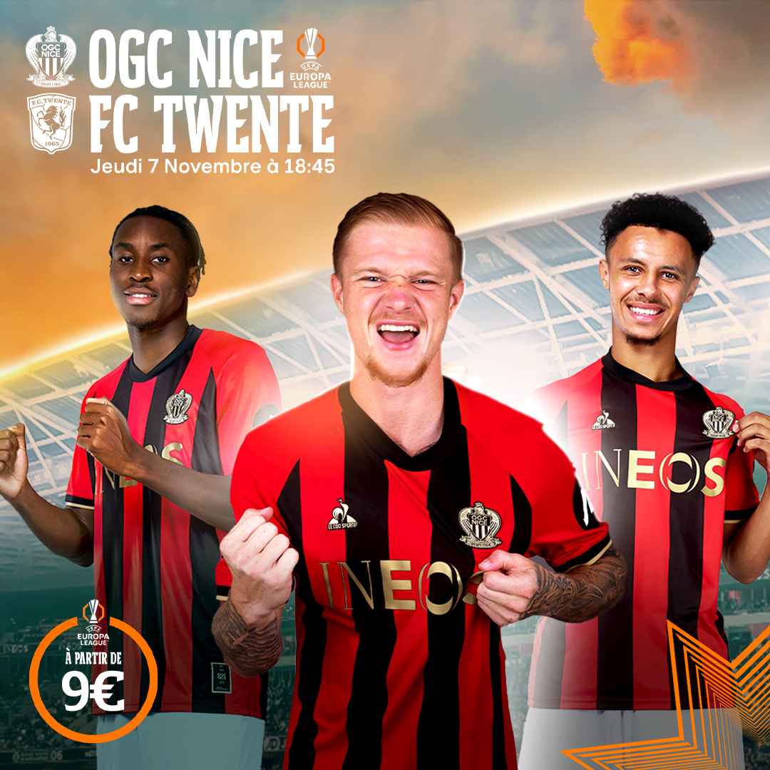 OGC Nice - FC Twente Tickets | Billetterie OGC Nice